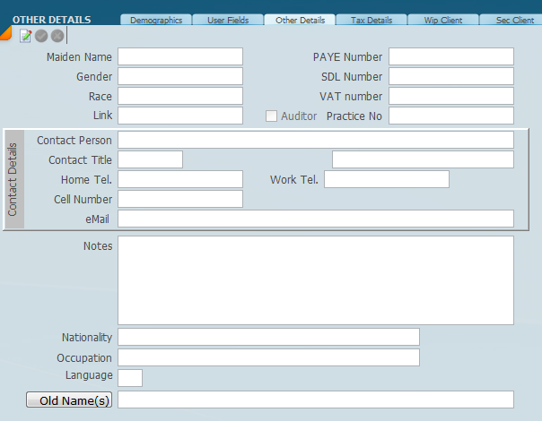 How to Load a New Client/Edit Existing Client